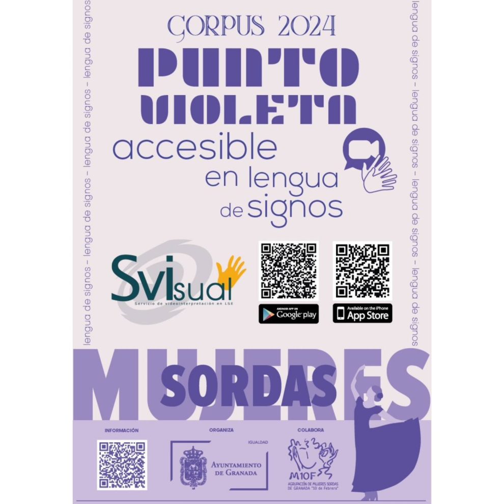 Punto Violeta en el Corpus de Granada 2024 – ASOGRA